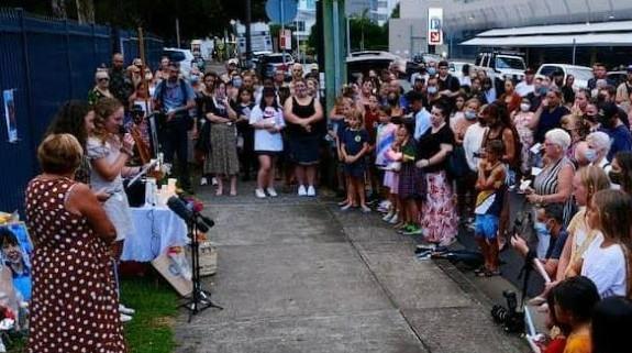 Hundreds gather to remember ‘bubbly, gentle’ schoolgirl Charlise Mutten