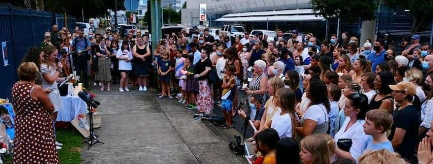 Hundreds gather to remember ‘bubbly, gentle’ schoolgirl Charlise Mutten