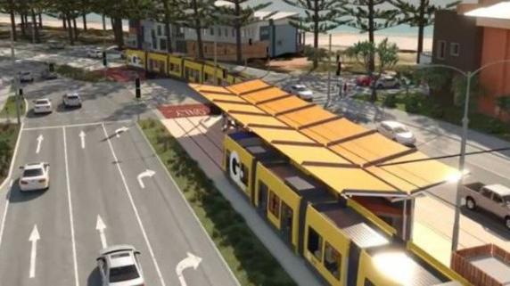 Major construction works get underway in Burleigh Heads for Light Rail ...