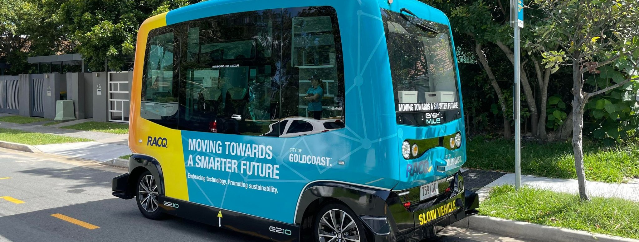 WATCH: Driverless bus trial underway at Main Beach