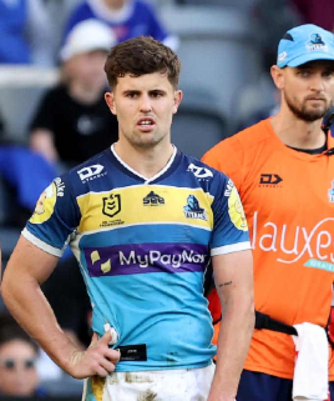 Dogs down Titans in high-scoring NRL clash