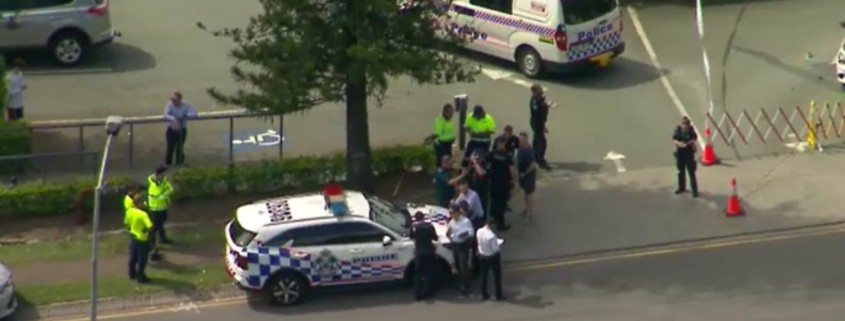 Murder charges laid over Bris stabbing as two men remain on run