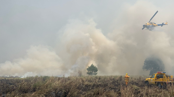 SMOKE ALERT | Waterbombing aircraft called in to battle Gold Coast ...