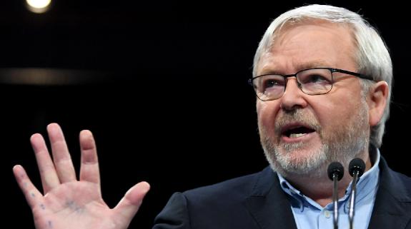 Kevin Rudd is Australia’s ambassador to US