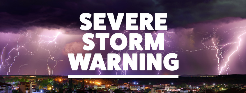 Severe storm warning issued for the Gold Coast