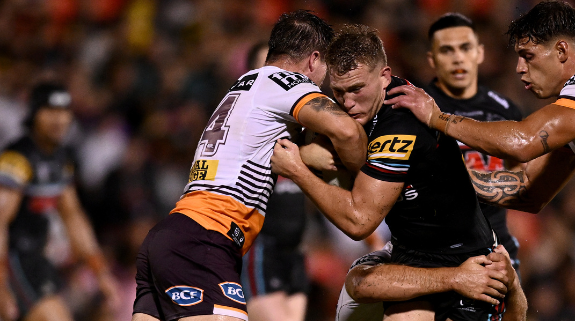 Broncos upset Panthers in narrow first-up NRL win