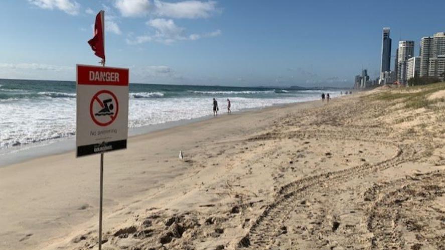 Several Gold Coast beaches closed amid dangerous conditions