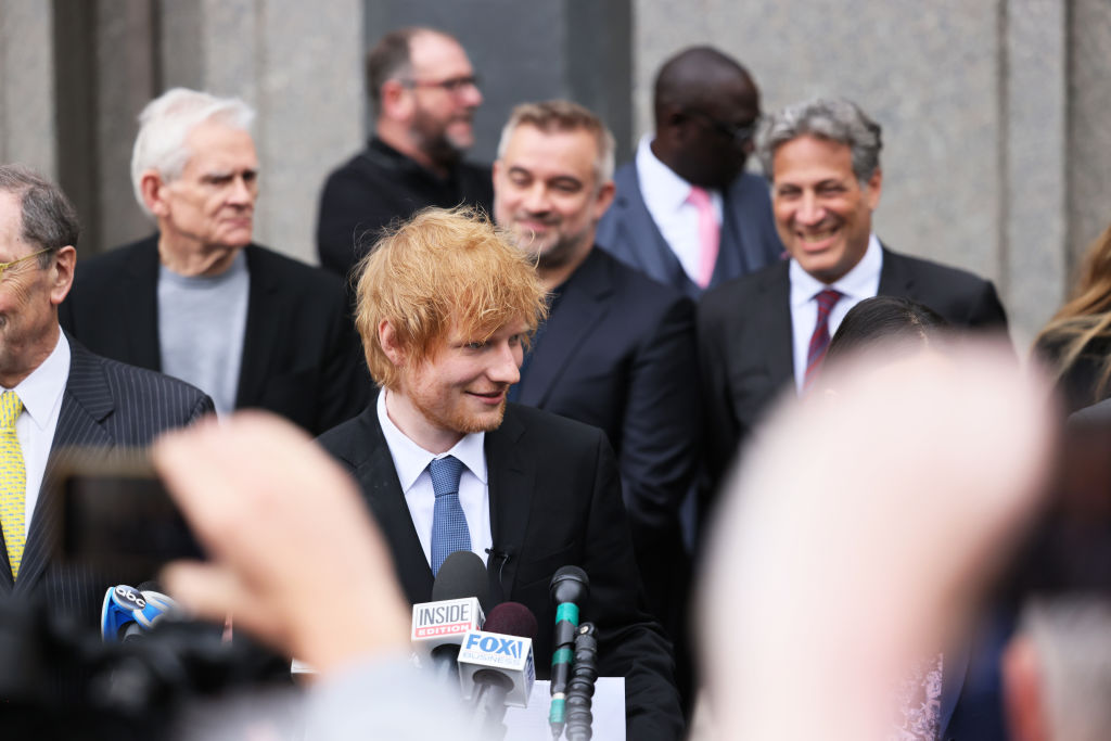 Ed Sheehan Wins Case, Not Quitting Music