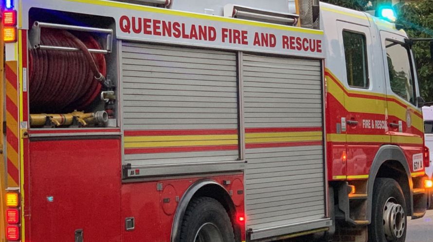 Fire tears through Burleigh Waters home