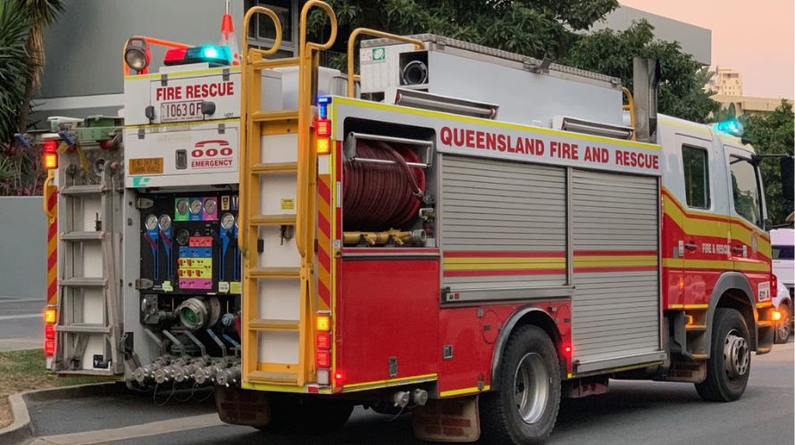 Residents evacuated as fire takes hold of Gold Coast high-rise balcony