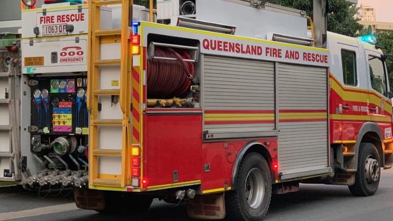 Residents evacuated as fire takes hold of Gold Coast high-rise balcony