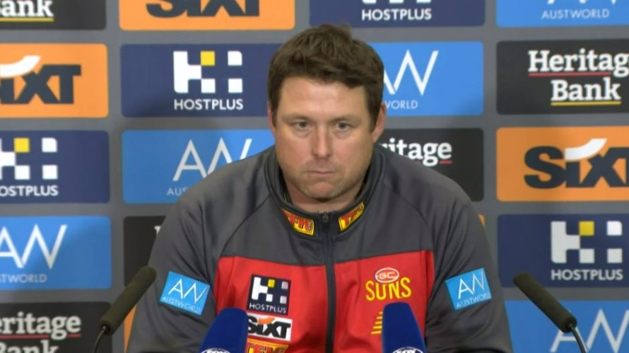 Gold Coast Suns part ways with coach Stuart Dew