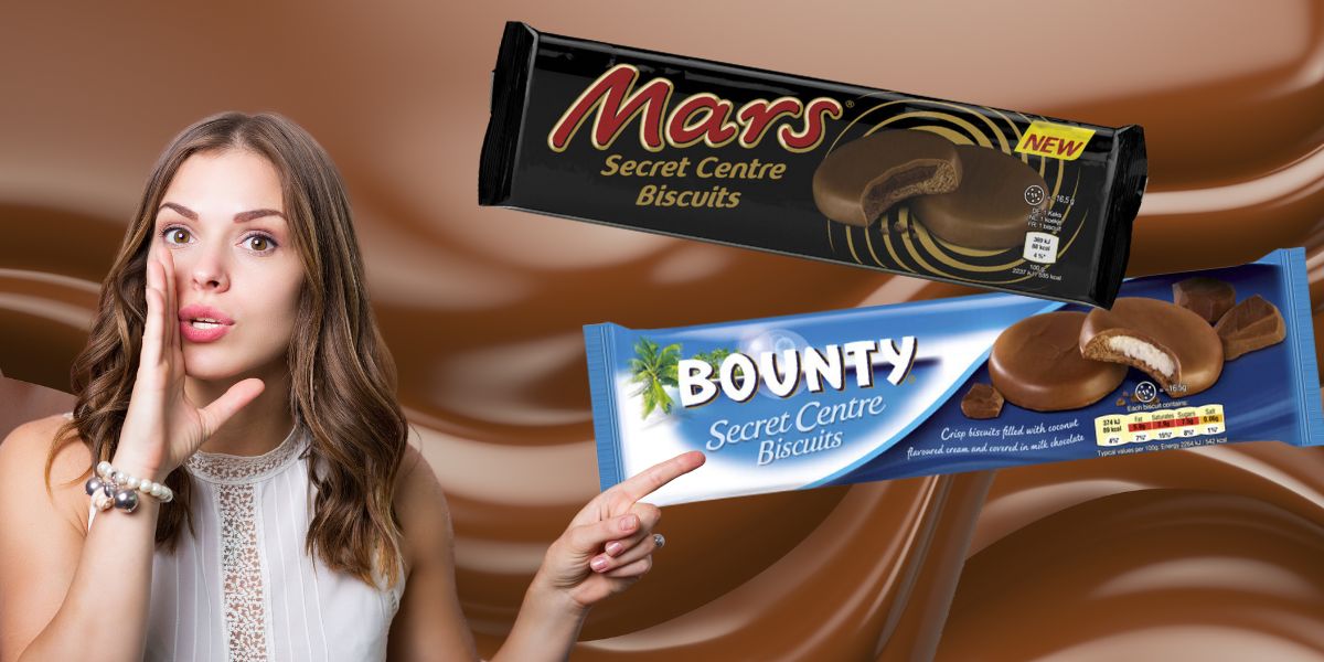 Mars and Bounty’s All-New ‘Secret Centre’ Biscuits Land on Shelves