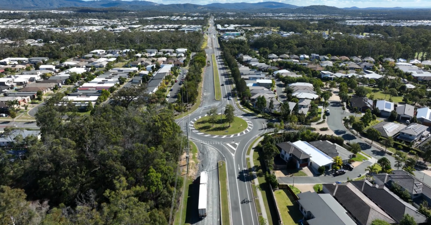 Construction underway to upgrade busy northern Gold Coast roadway