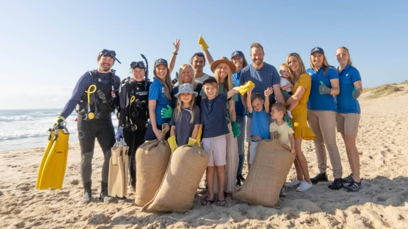 Sea World Foundation Ocean Clean Up Community Event