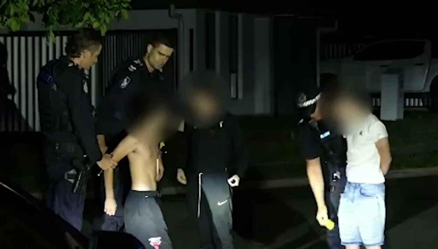 Three teens charged after allegedly threatening woman and dog with a ...