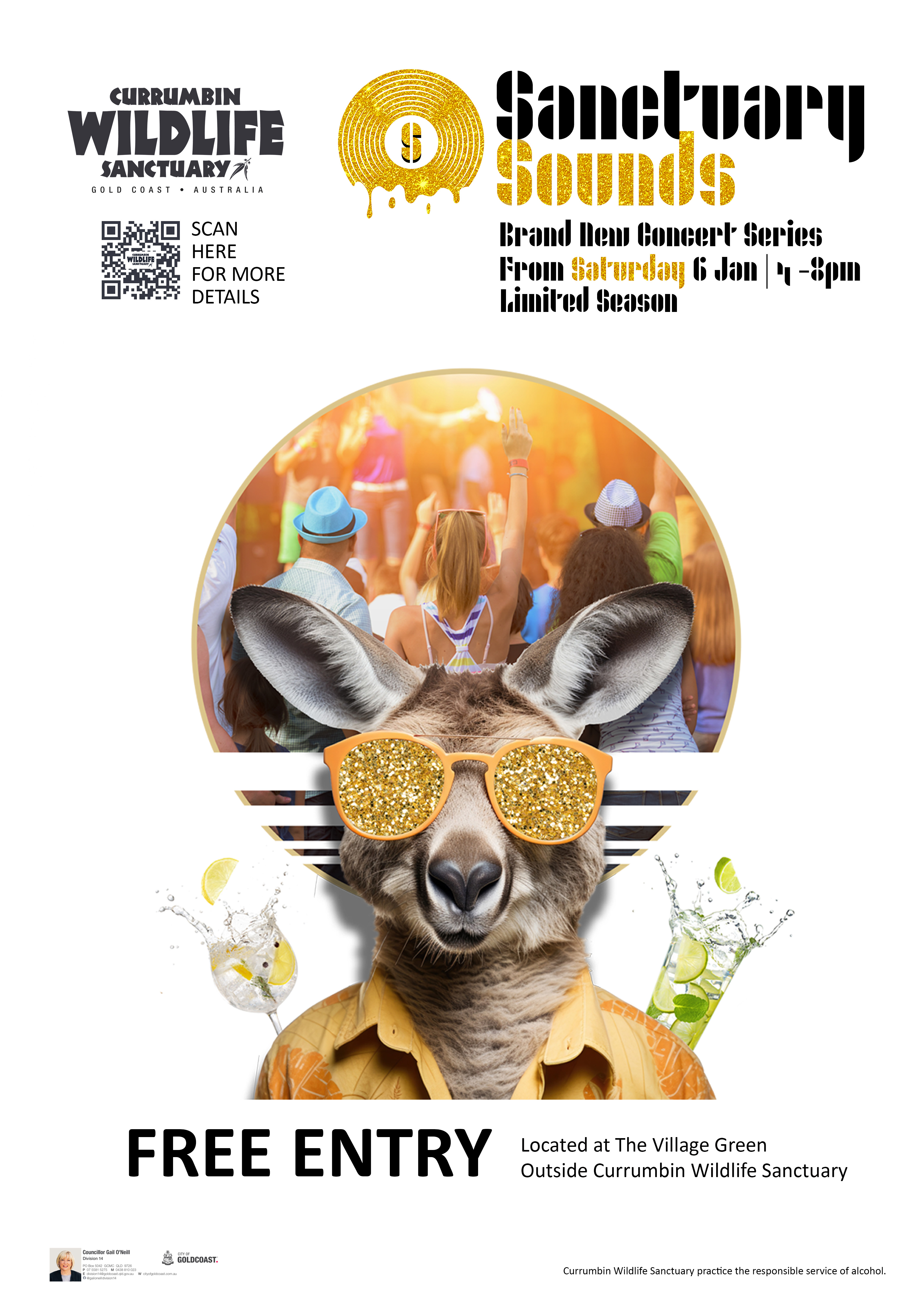 Sanctuary Sounds Concert Series Back At Currumbin!