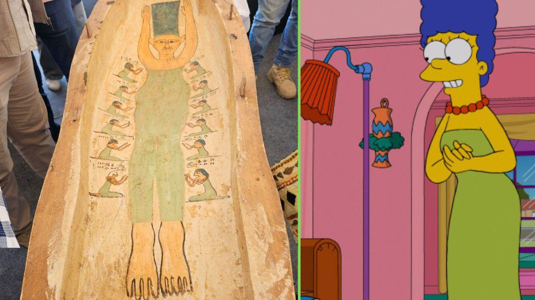 Marge Simpson May Have Been Predicted By The Ancient Egyptians 3,500 ...