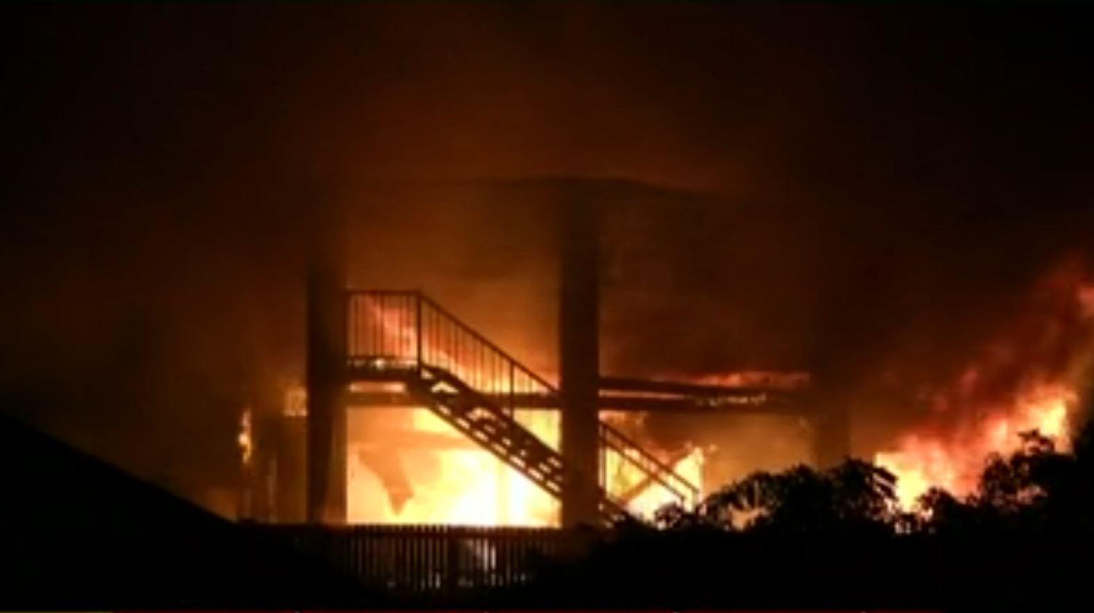 Gold Coast home destroyed in ferocious early morning fire