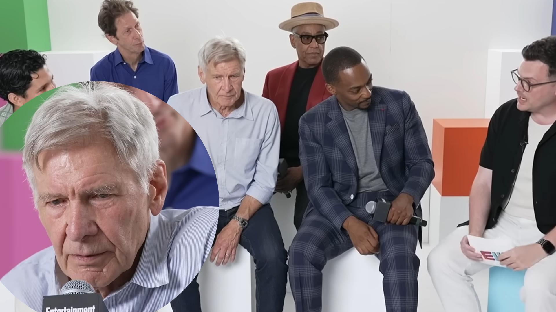 Harrison Ford Hilariously Shuts Down "Stupid" Interview Question