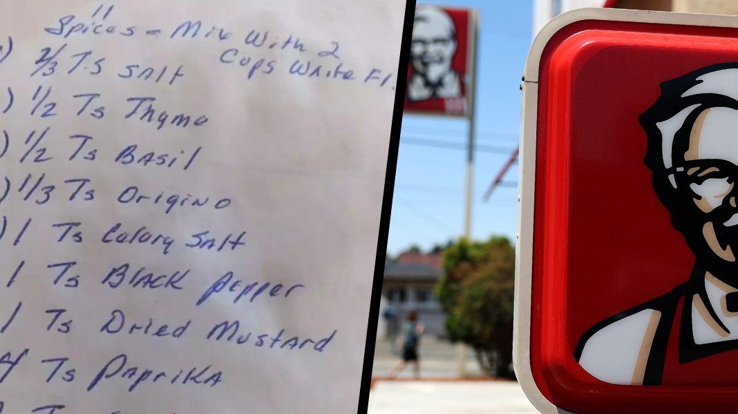 KFC’s Secret ‘11 Herbs and Spices’ Leaked by Colonels’ Nephew