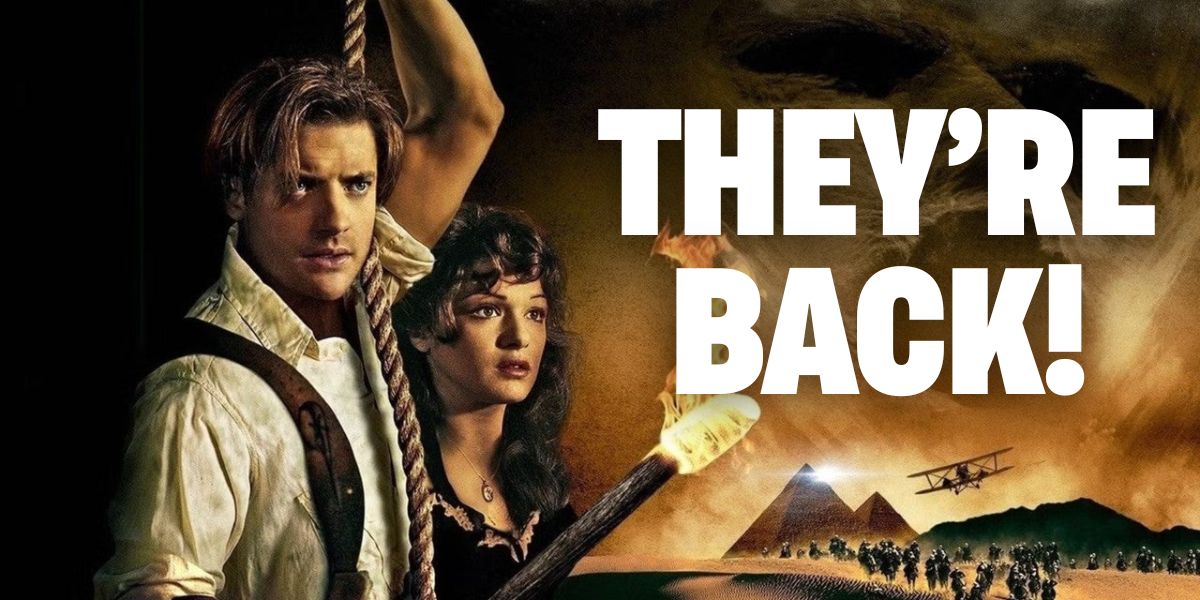 Brendan Fraser & Rachel Weisz Reunite for The Mummy 4