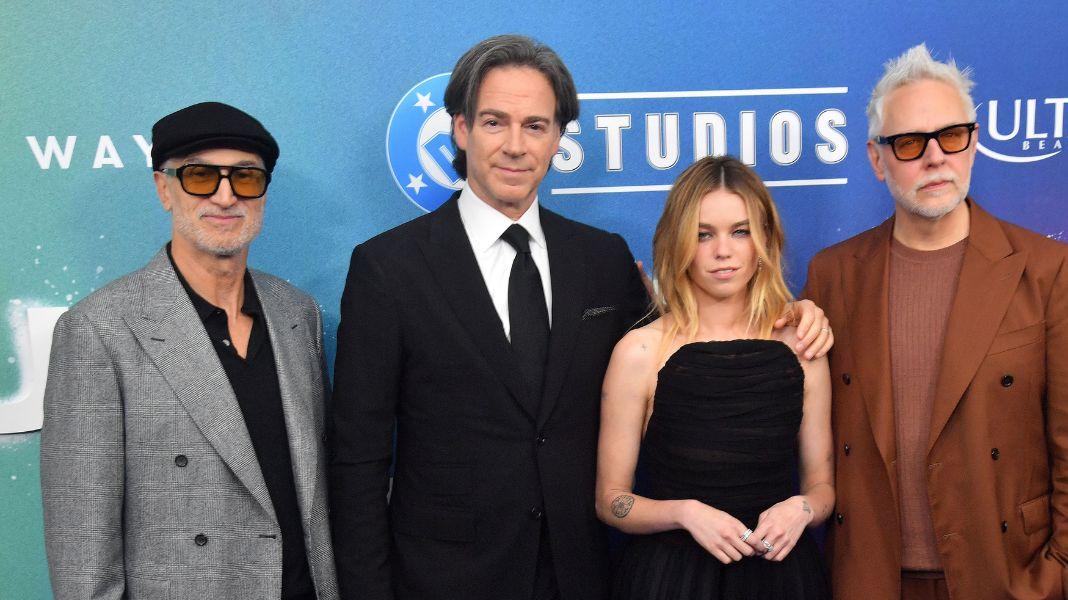 Viral Video Shows David Corenswet Defending Milly Alcock on Red Carpet